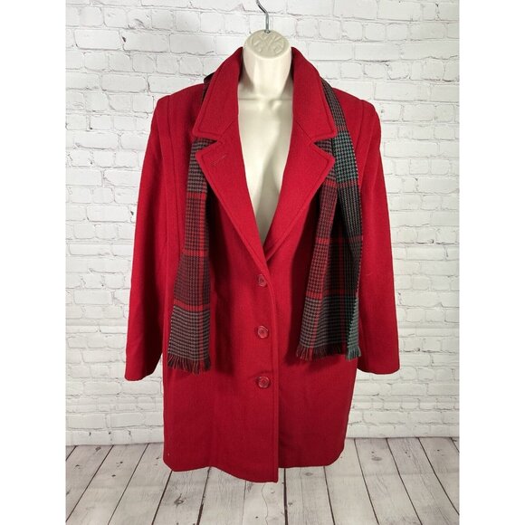 forecaster of boston | Jackets & Coats | Vtg Forecaster Of Boston Red ...